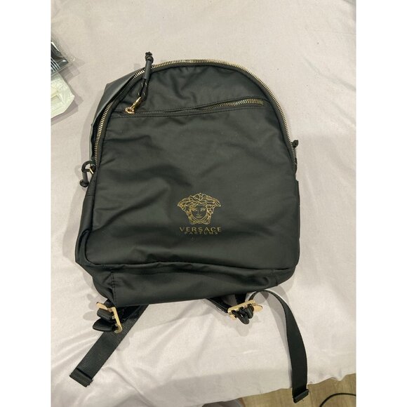 Versace | Bags | New Versace Parfums Greca Backpack Unisex | Poshmark